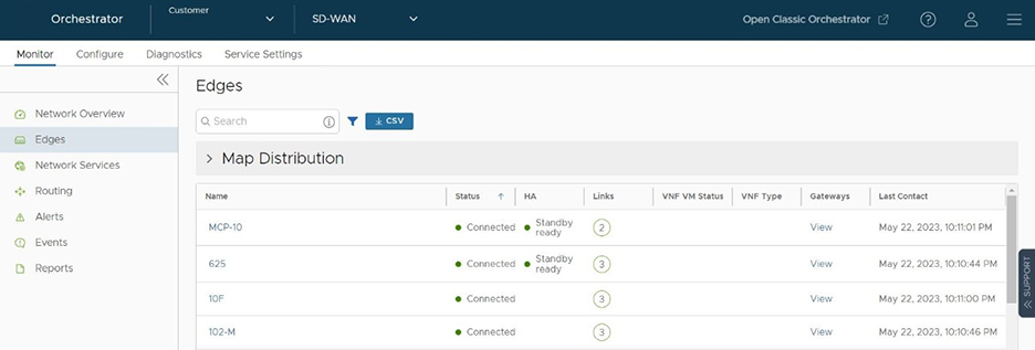 VeloCloud SD-WAN 6.4 - Administration Guide - Configure High Availability on an Edge - Arista